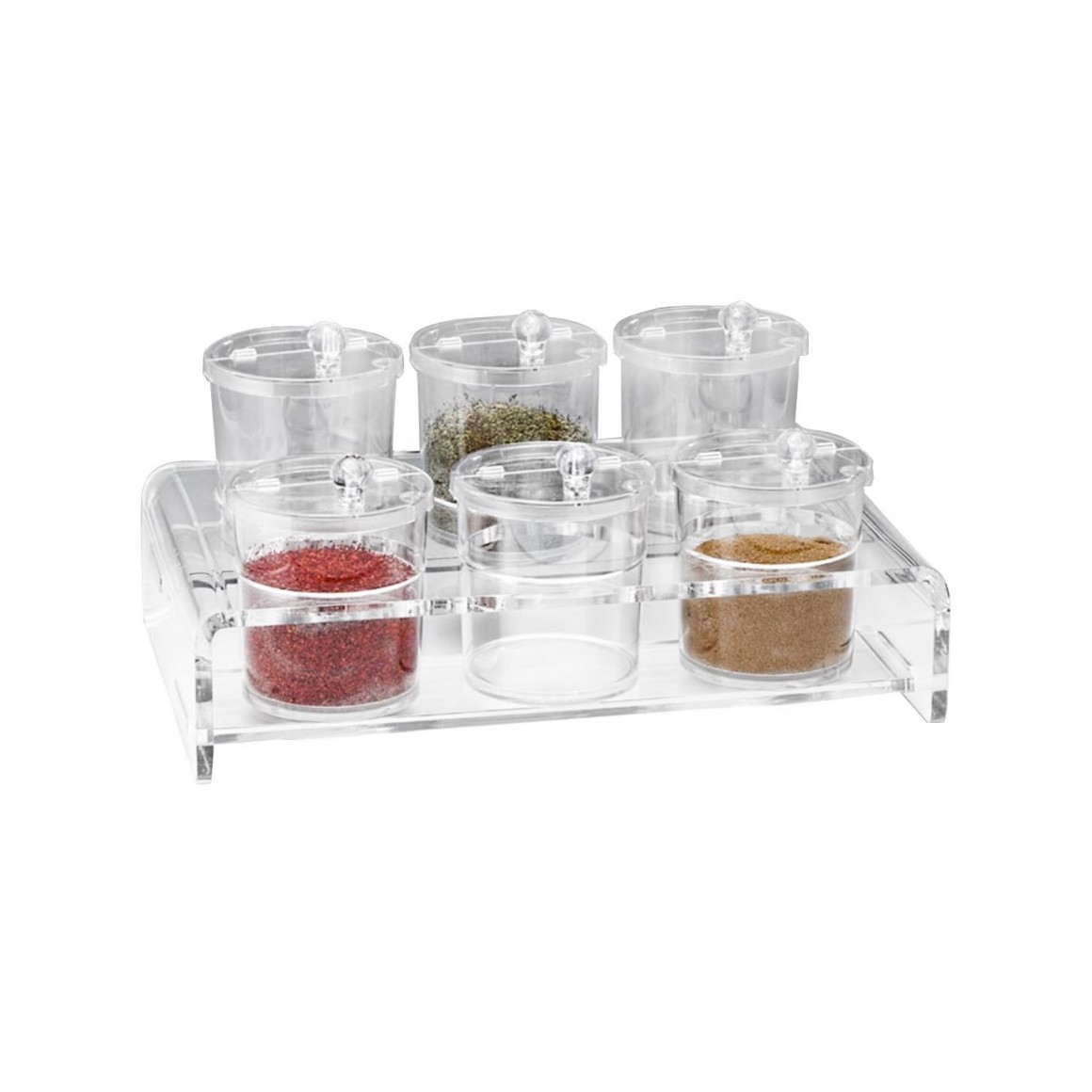 POLYCARBONAT SOSLUK REÇELLİK, BAHARATLIK STANDI/0,75L